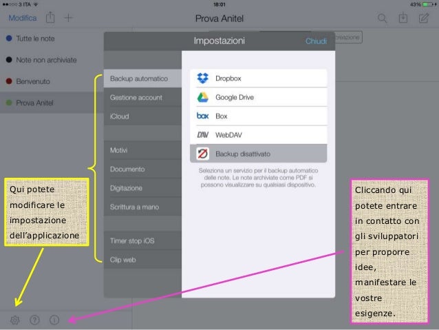 Tutorial su Notability