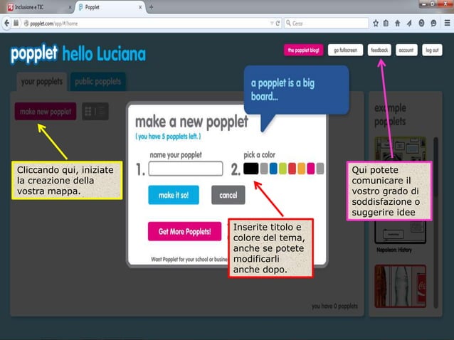 Tutorial su Popplet | PPT