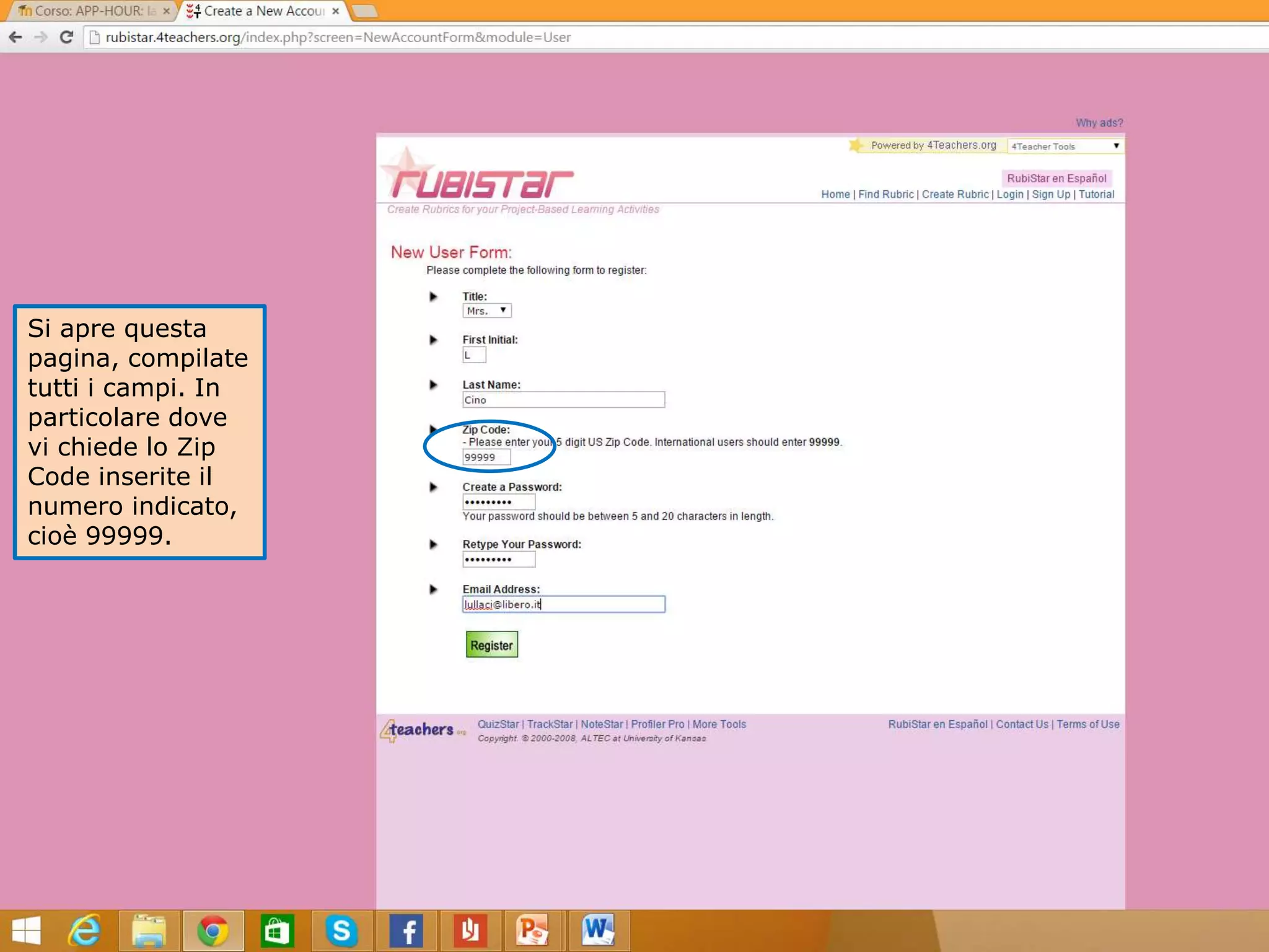 Tutorial su Rubistar | PPTX | Computing | Technology & Computing