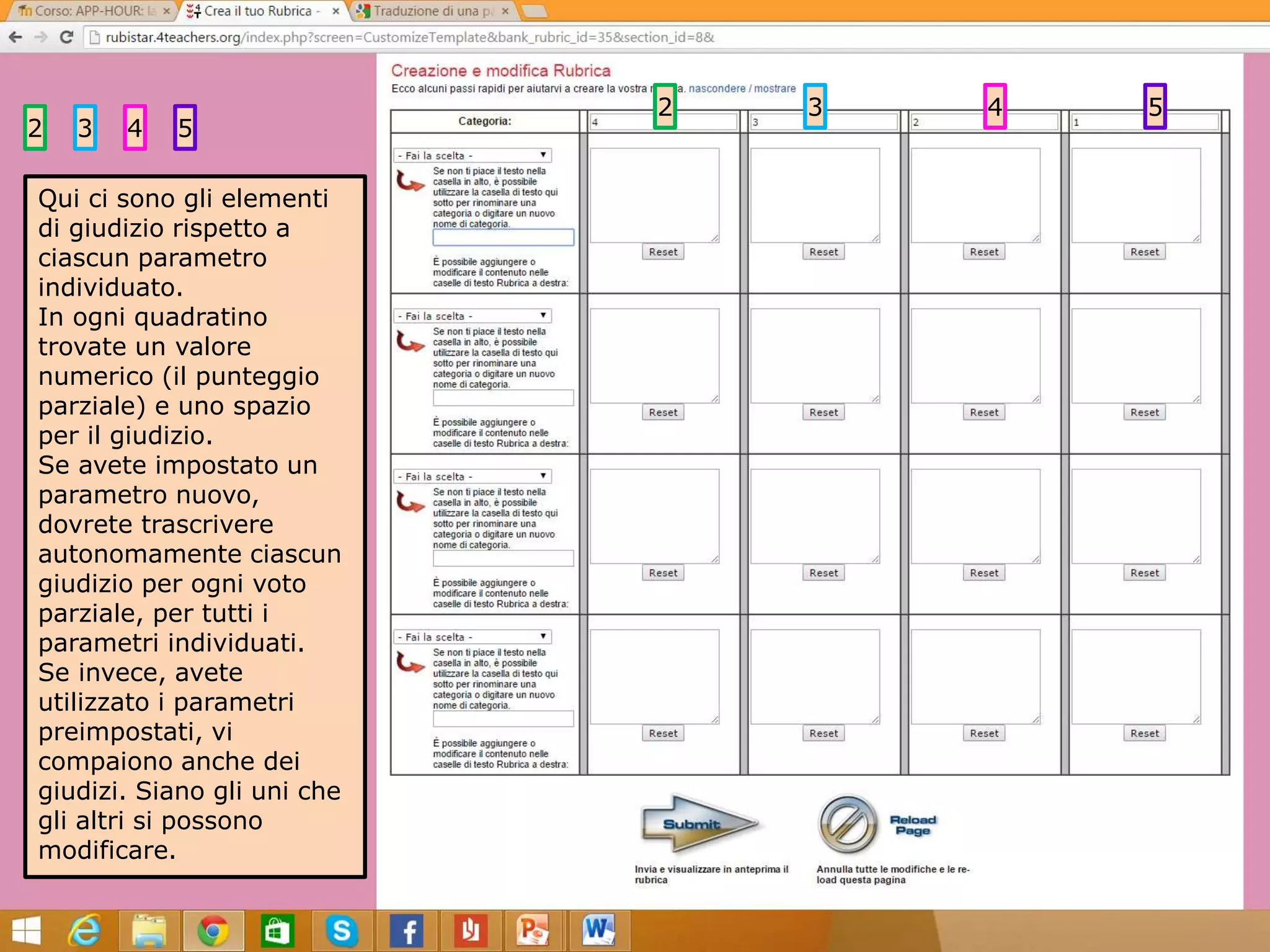 Tutorial su Rubistar | PPT