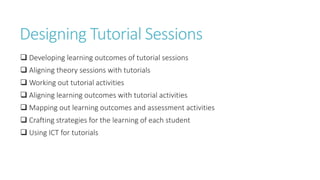 Tutorial teaching method | PPTX