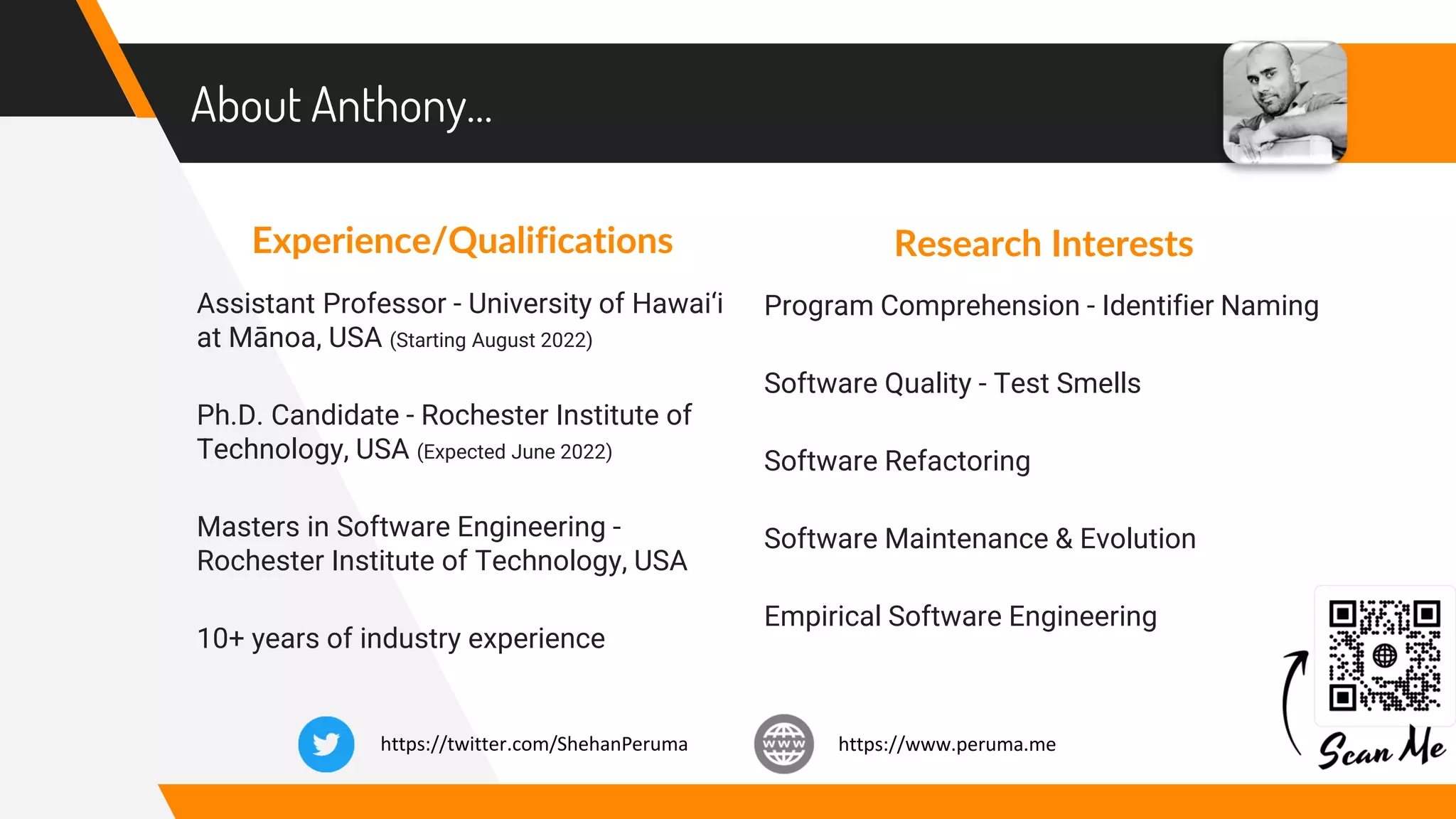 Test Anti-Patterns: From Definition to Detection | PPT