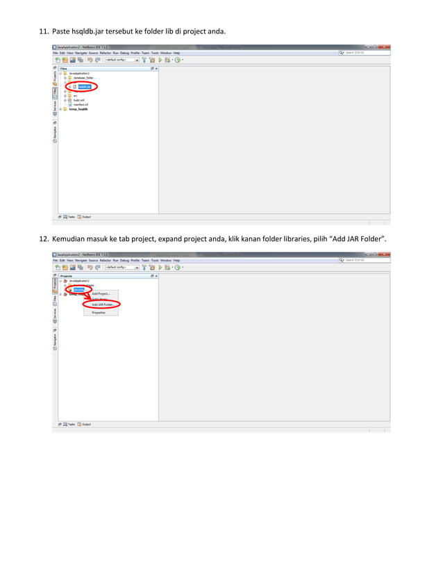 Tutorial text database (hsqldb) | PDF