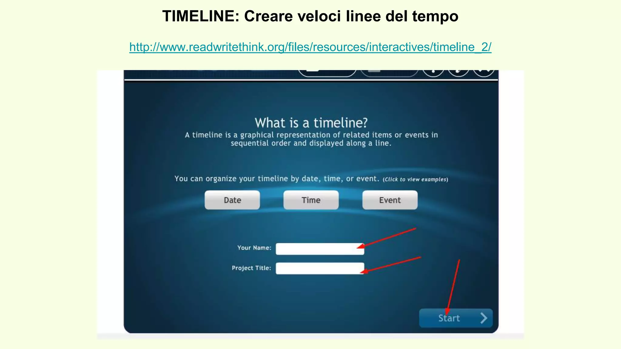 Tutorial timeline | PPTX