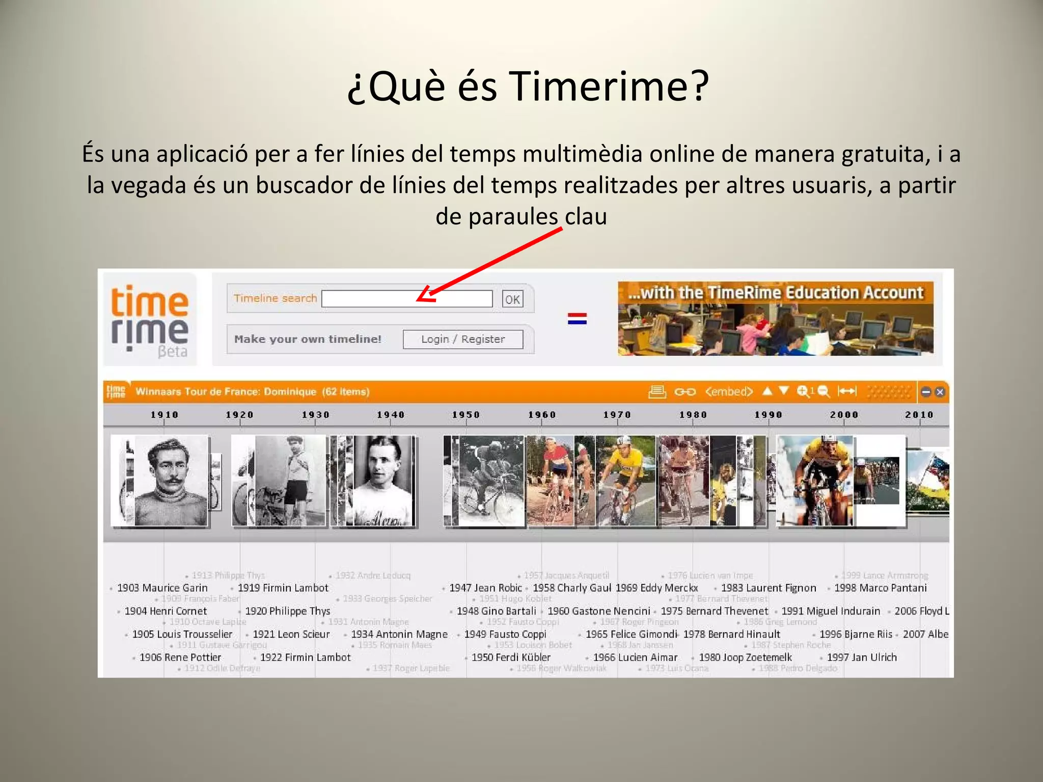 Tutorial timerime | PPT