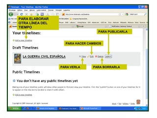 Tutorial timetoast | PPT