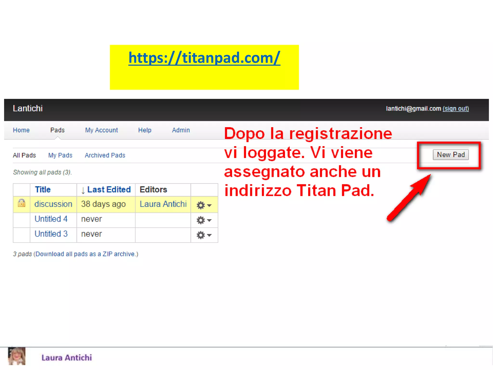 Tutorial titanpad modellamento | PPTX