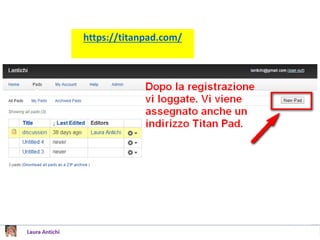 Tutorial titanpad modellamento | PPTX