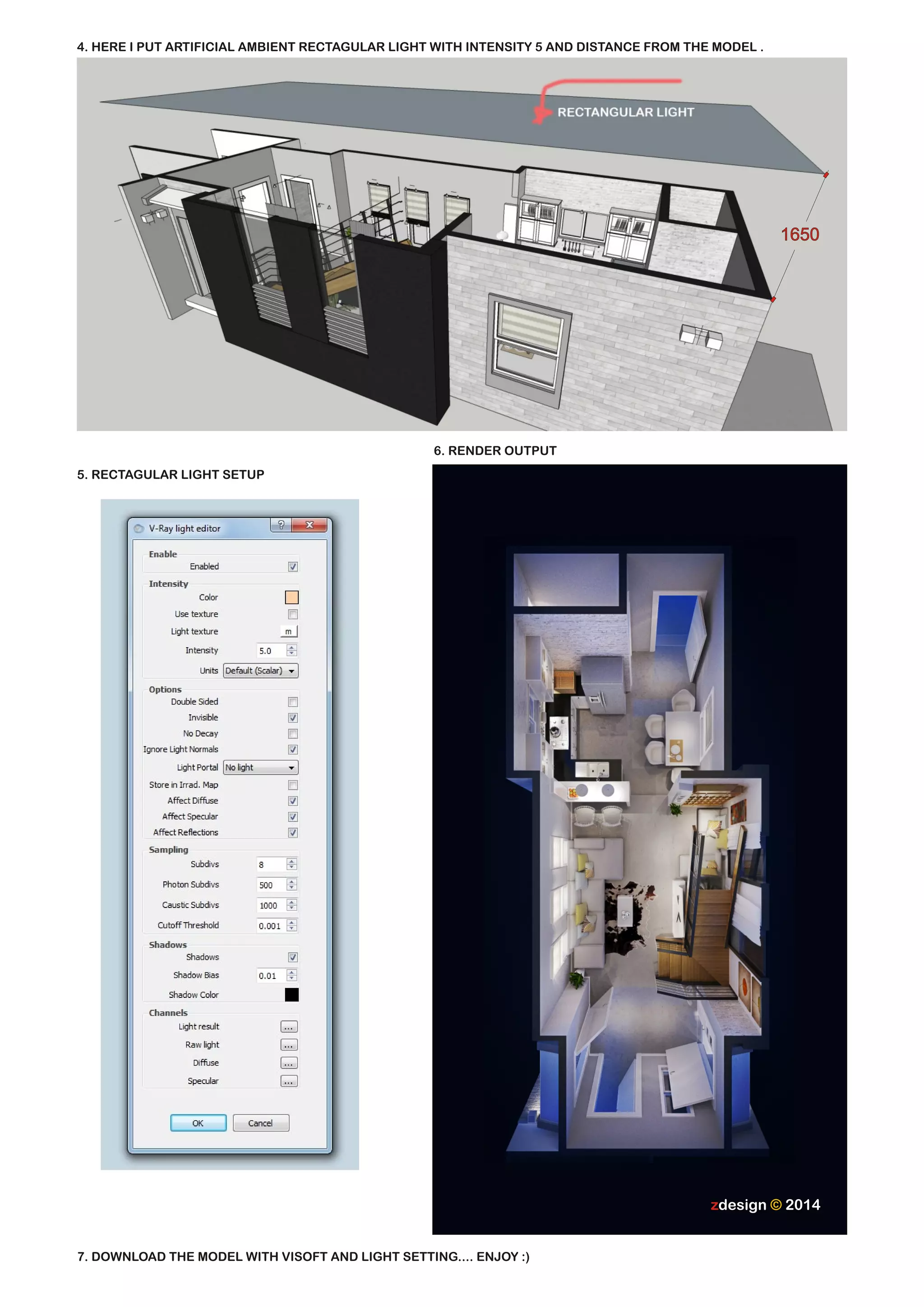 Tutorial topview render setup | PDF