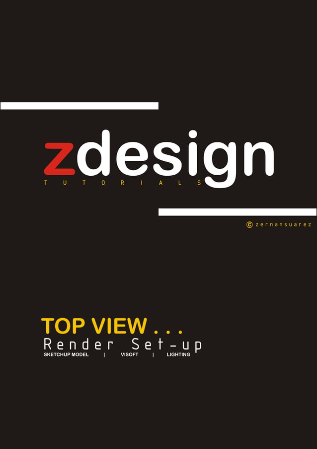 Tutorial topview render setup | PDF