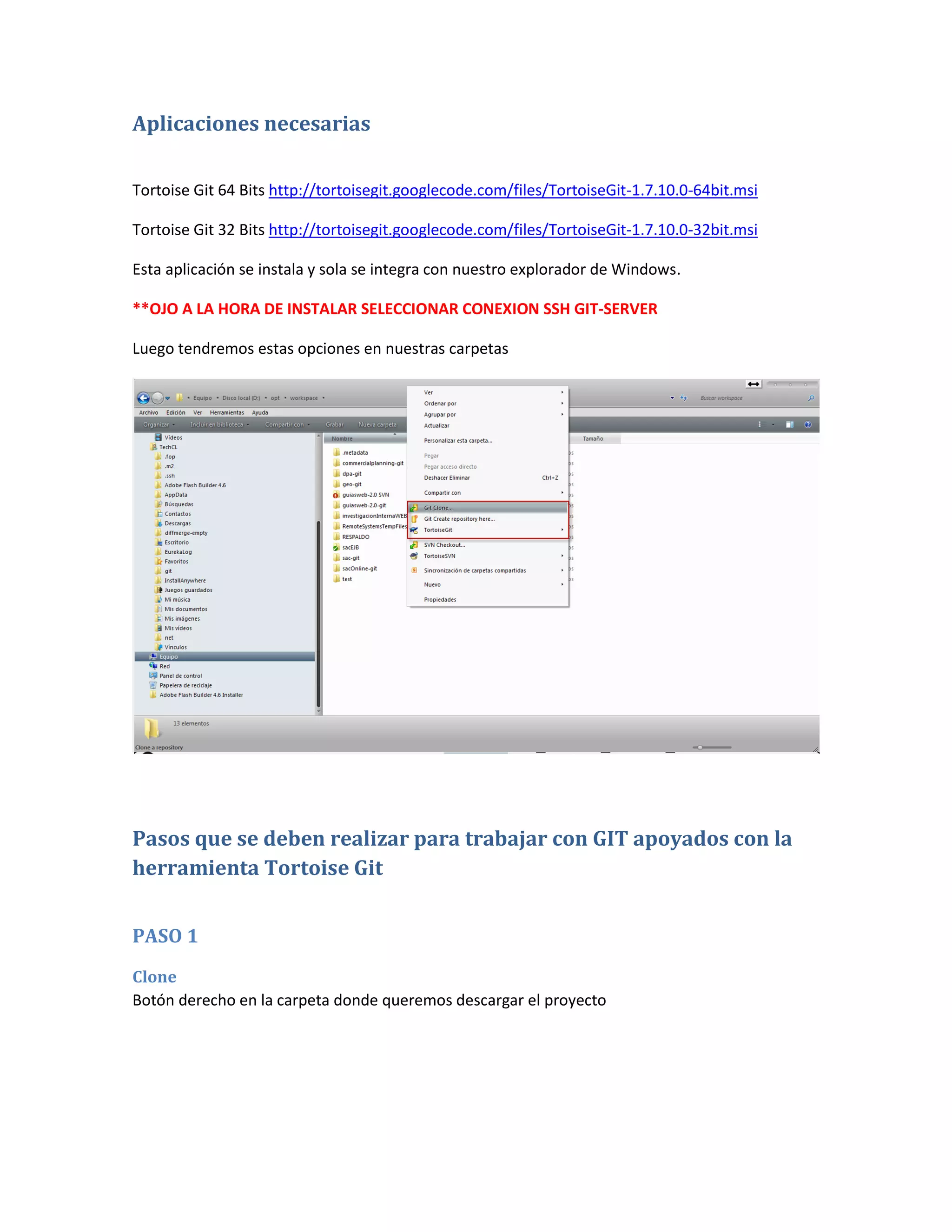 Tutorial tortoise git_2.0 | PDF
