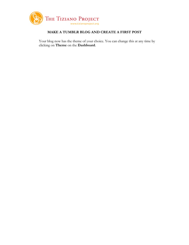 Tutorial Tumblr | PDF