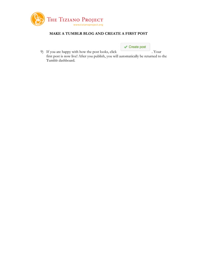 Tutorial Tumblr | PDF