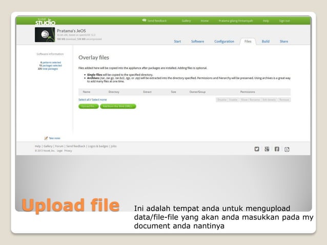 Tutorial untuk membuat os (operating system) | PPT