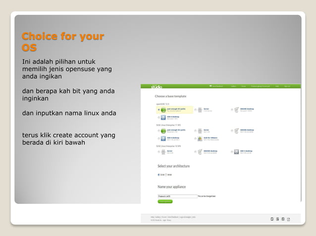 Tutorial untuk membuat os (operating system) | PPT