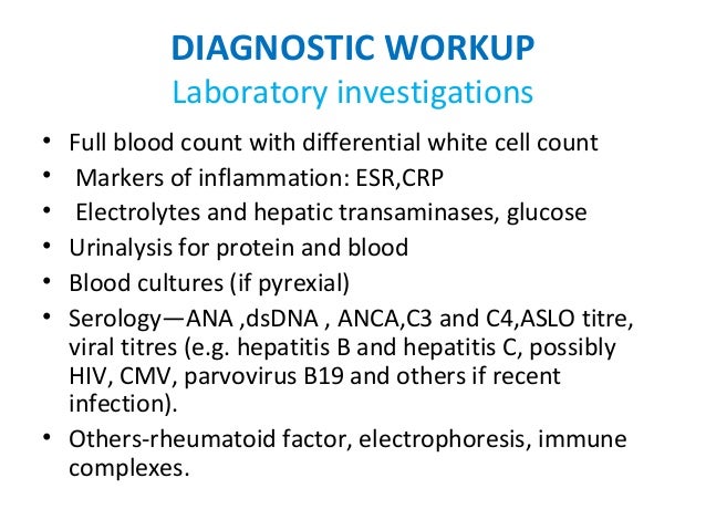 Tutorial vasculitis