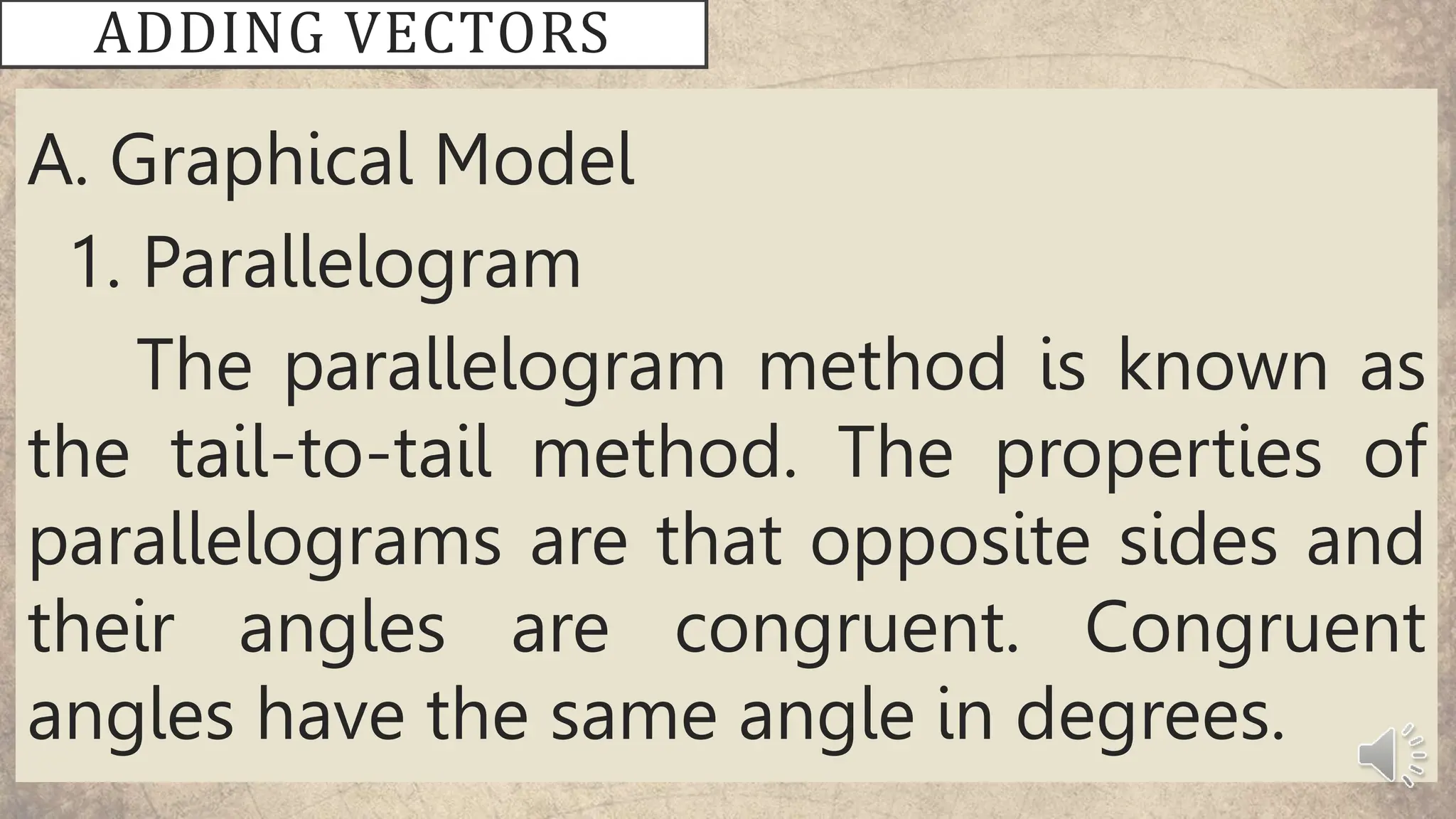 TUTORIAL VECTORS 1D TO PARALLELOGRAM.pptx