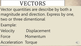 TUTORIAL VECTORS 1D TO PARALLELOGRAM.pptx