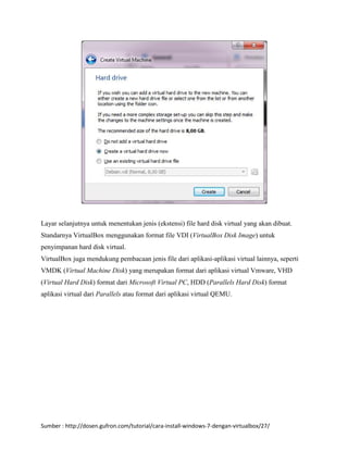 Tutorial virtual box | PDF