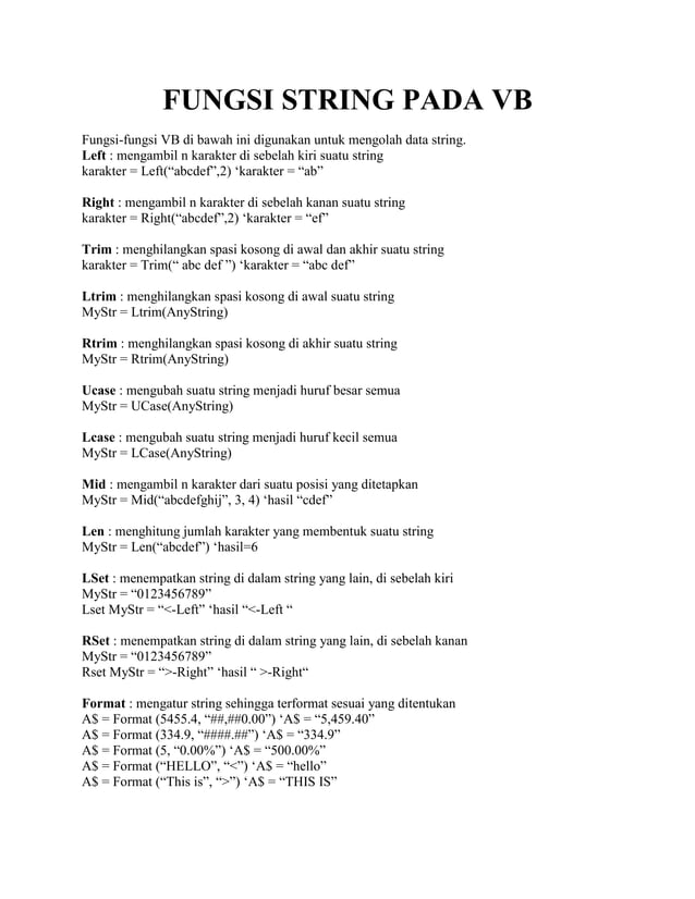 Tutorial visual basic | PDF
