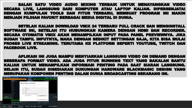 Tutorial vmix | PPTX