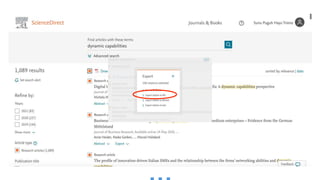 Visualisasi Riset Menggunakan VOSViewer | PPTX