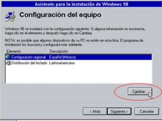 Tutorial windows 98 | PPTX