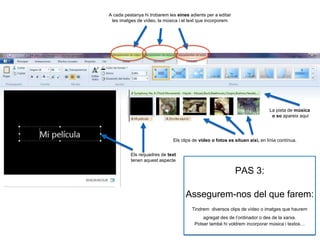 Tutorial windows movie maker | PPTX