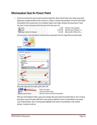 Tutorial wondershare quiz creator | PDF