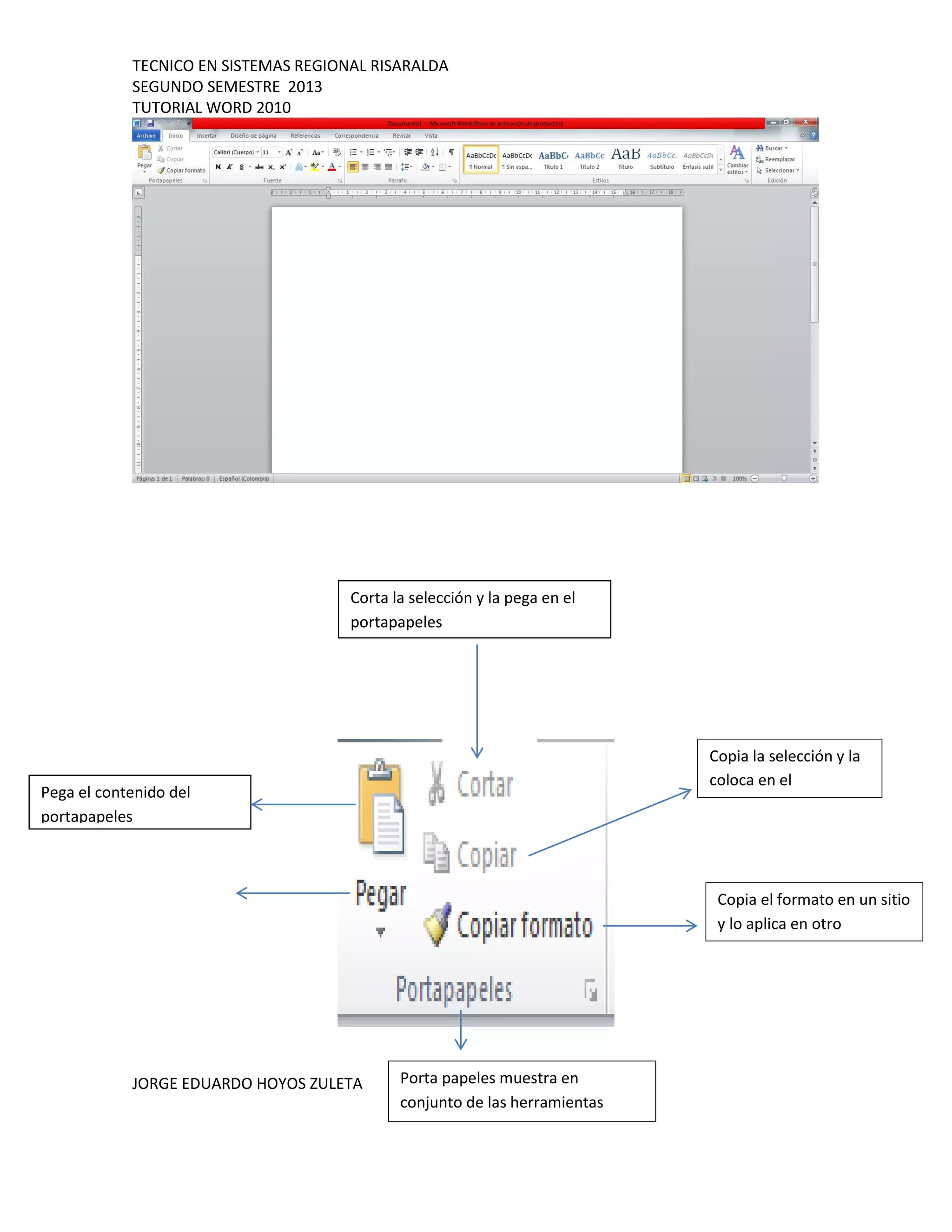 Tutorial word 2010 | PDF