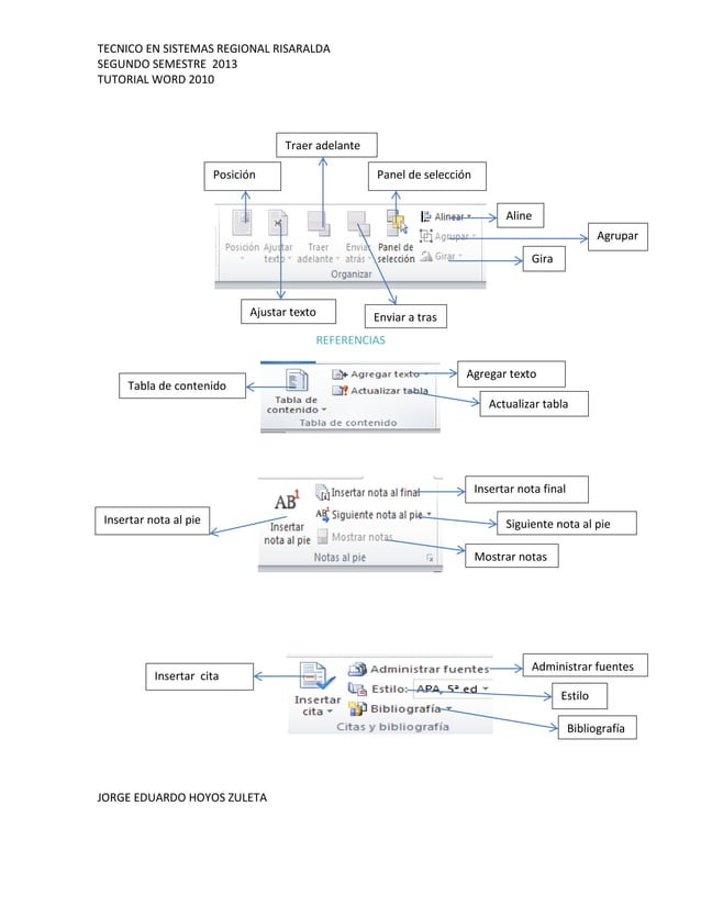 Tutorial word 2010 | PDF