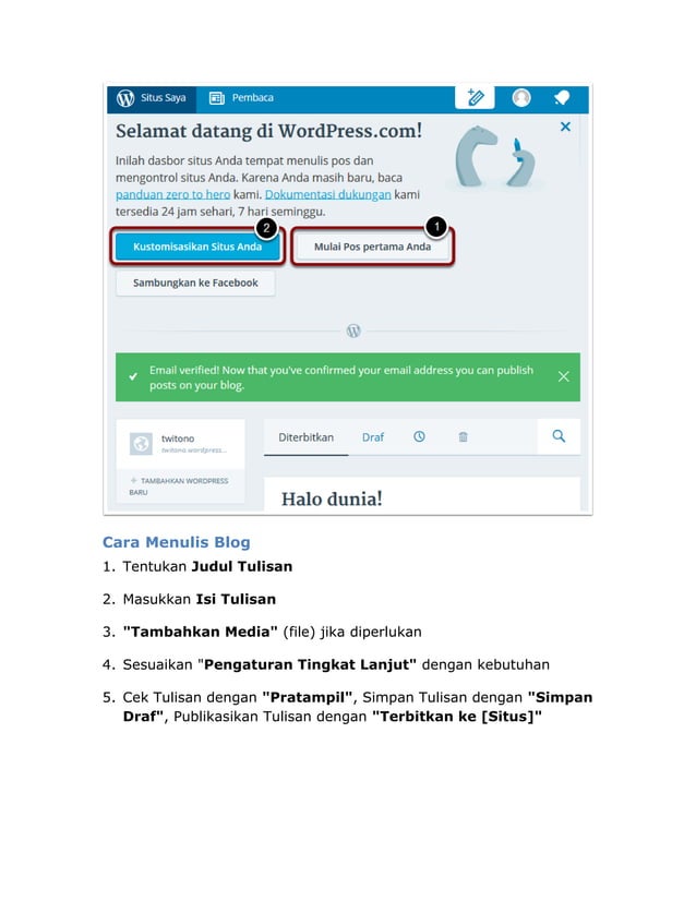 Tutorial Wordpress | PDF