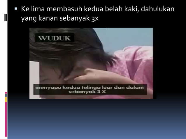 Tutorial wudlu’ | PPTX