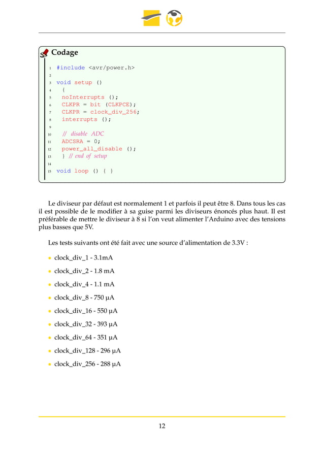 Tutorielmodification De La Frequence De Pwm Et De Larduinopdf