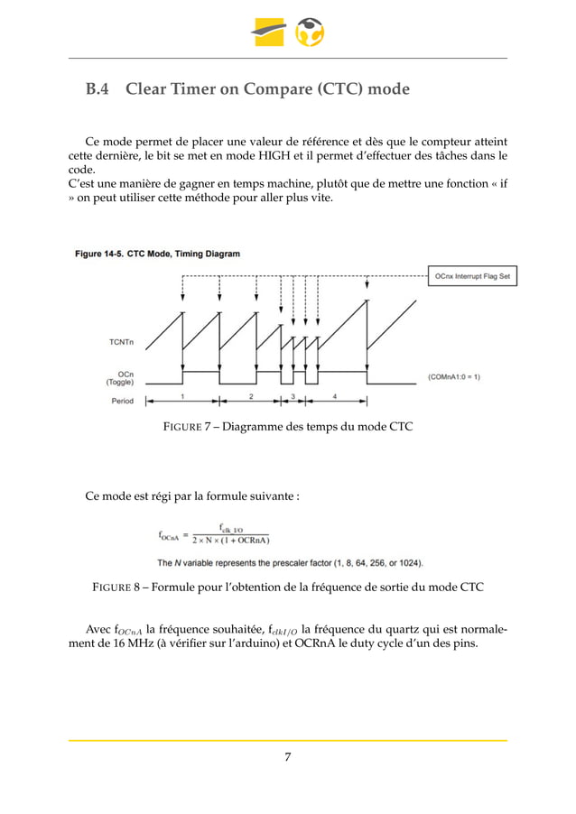 Tutorielmodification De La Frequence De Pwm Et De Larduinopdf