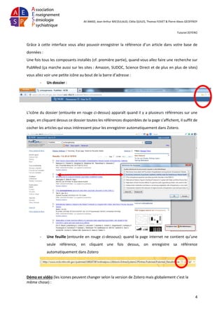 Tutoriel zotero aesp | PDF