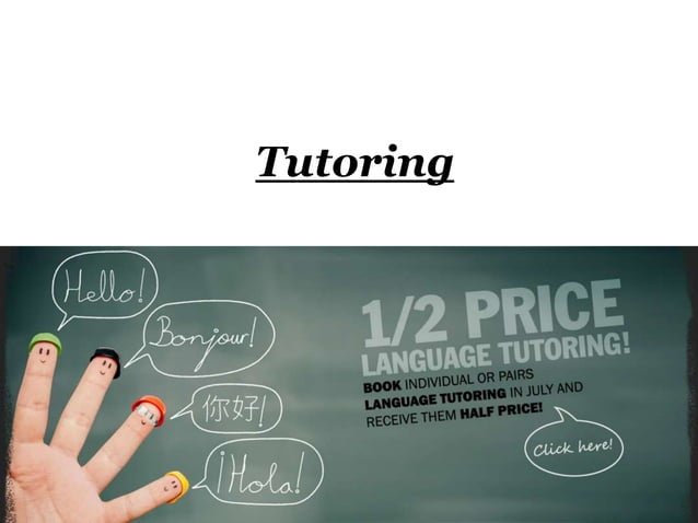 Tutoring | PPT