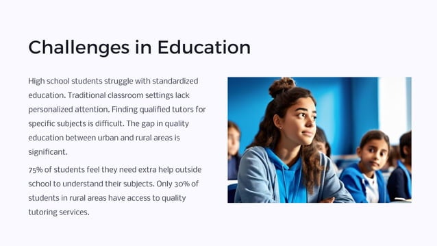 Tutoring Platform Pitch Deck Template by viktor ilijev the pitchermann ...