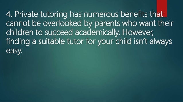 Tutoring in Toronto - Why Private Tutoring is the Best Way to Boost Your Child's grades.pptx