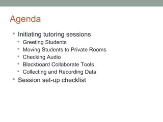 Tutoring session set up | PPT | Secondary Education | Education