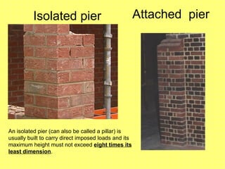 Tutor isolated and attached piers .ppt1