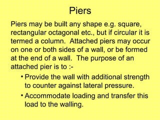 Tutor isolated and attached piers .ppt1