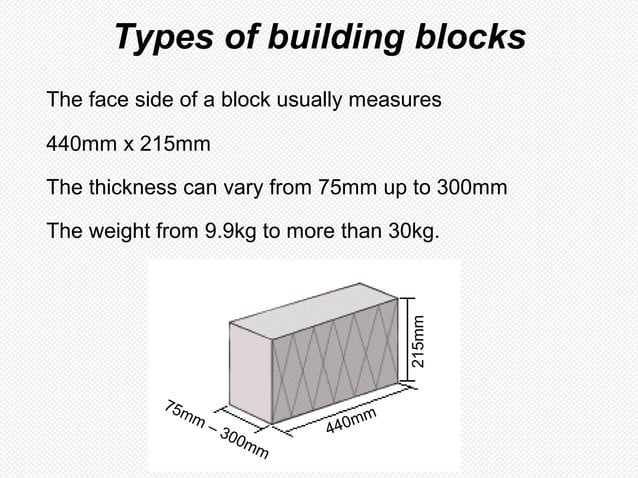 Tutor l1 blockwork | PPT | Civil Engineering Industry | Industries