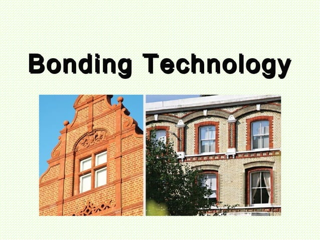 Tutor l1 brickwork bonding | PPT