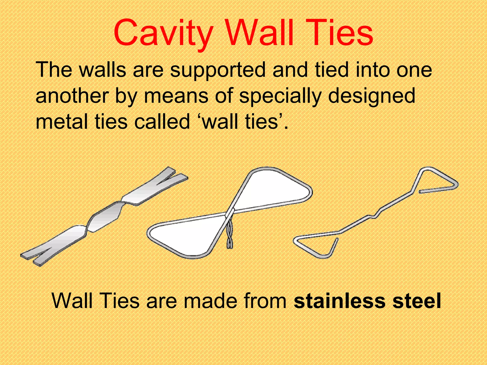 Tutor l1 cavity wall construction | PPT