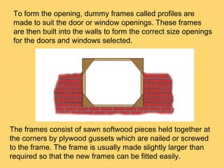 Tutor openings in cavity walls .ppt 5 | PPT
