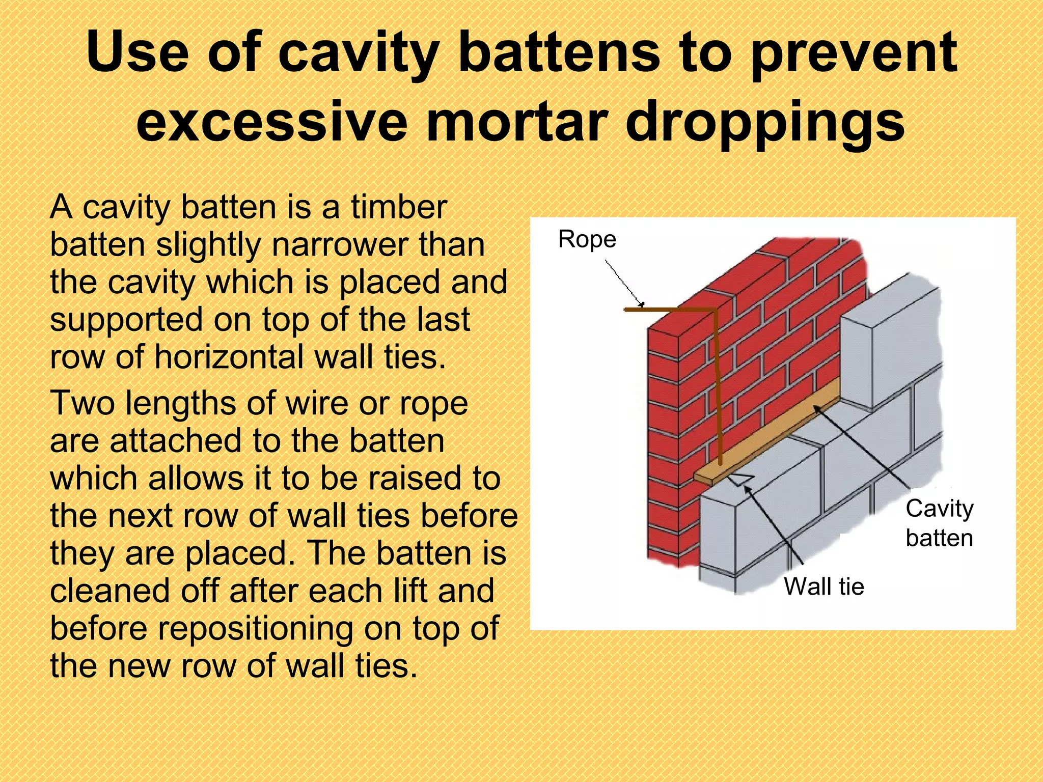 Tutor preventing dampness in cavity walls .ppt 3 | PPT