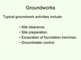 Tutor site clearance | PPT