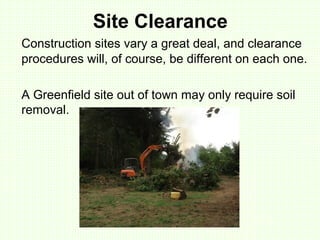 Tutor site clearance | PPT