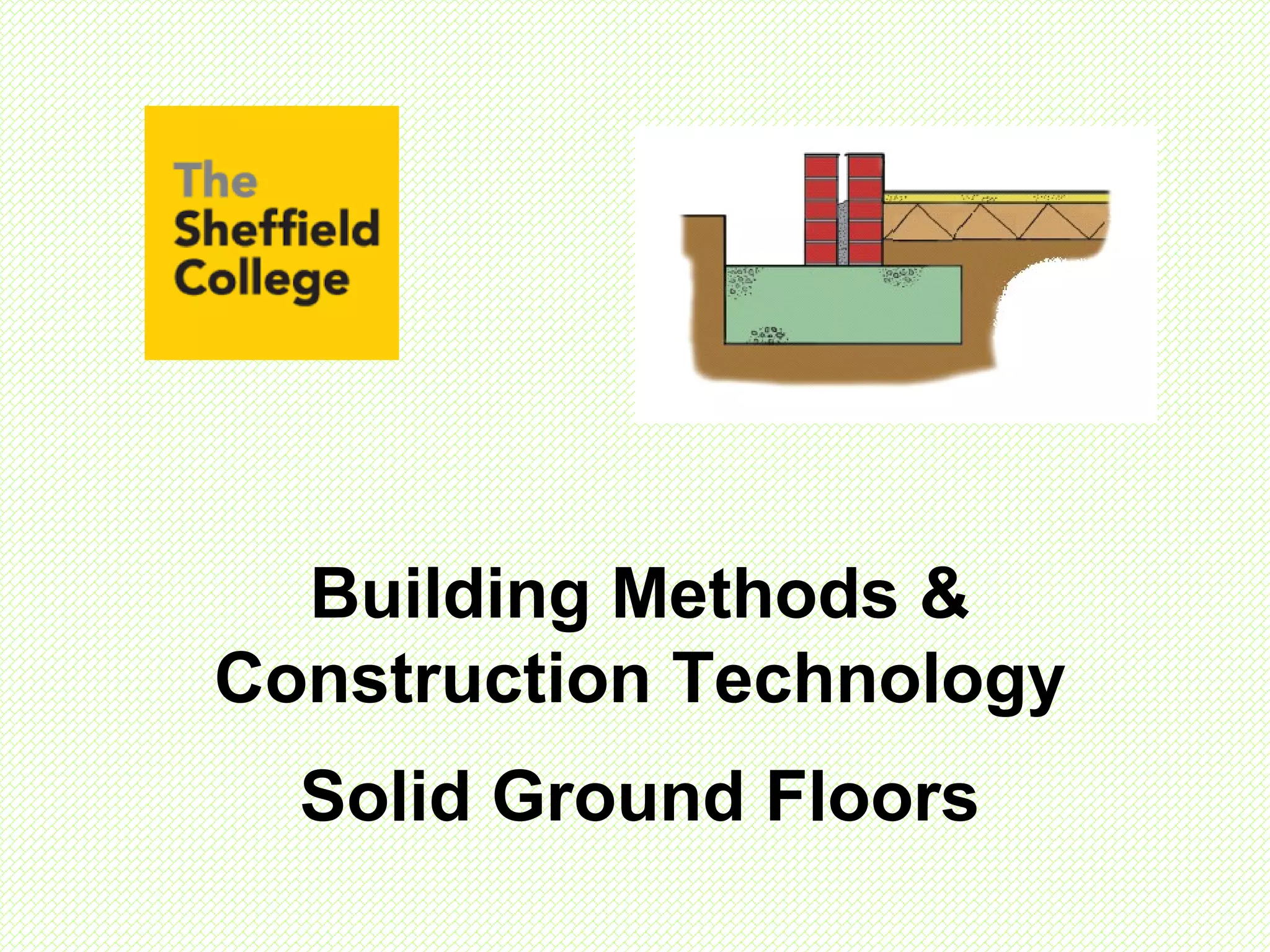 Solid Ground Floors | PPT